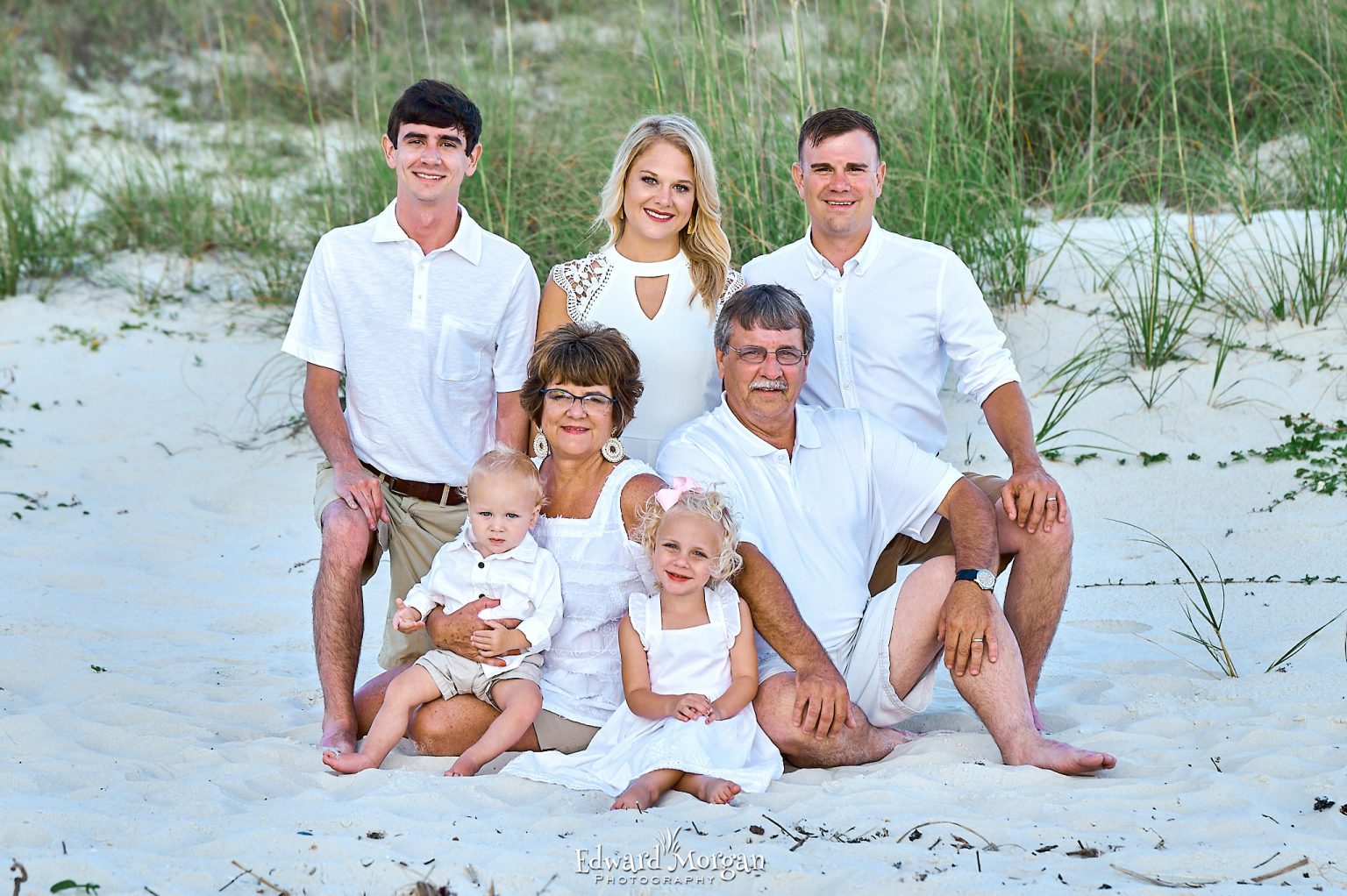 Beach Club Family Photographer - My Family Beach Portraits